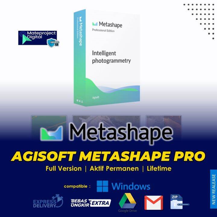 Software Agisoft Metashape Pro 2022 lifetime Software Design photogrammetry | Lazada Indonesia
