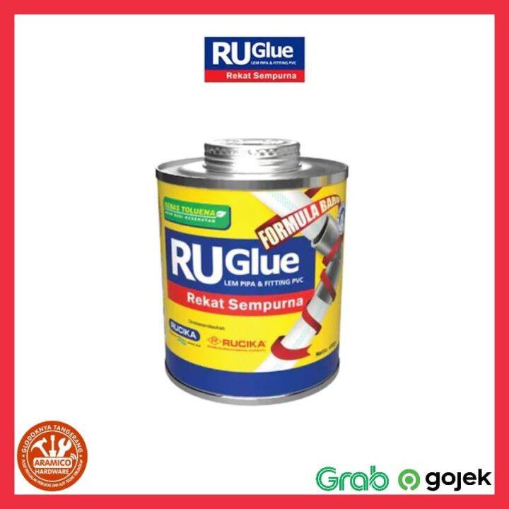 Lem pipa Ru Glue 400 Gr / RuGlue Rucika | Lazada Indonesia