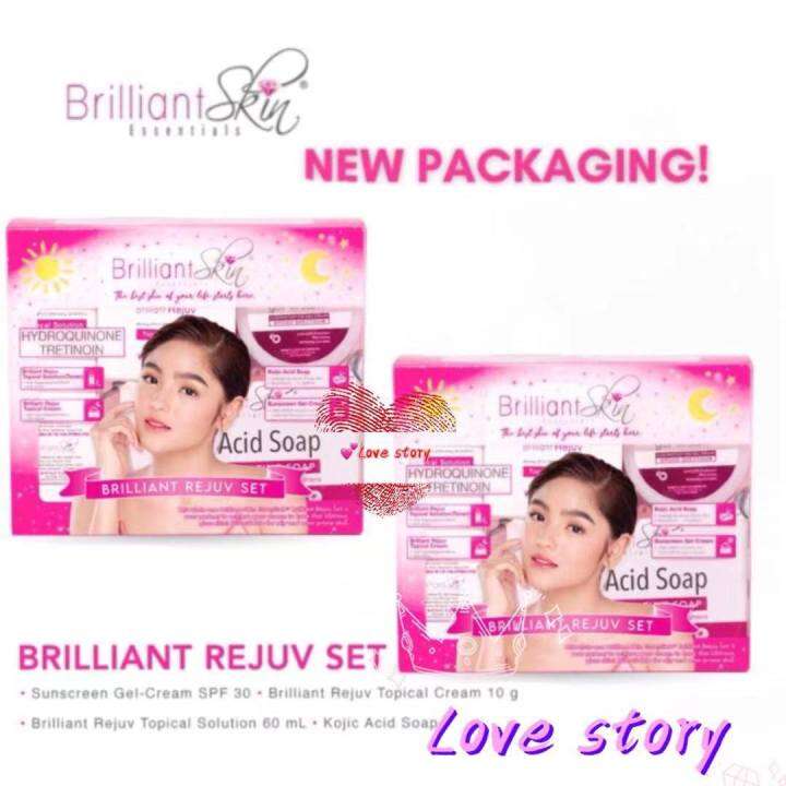 Love Story Set Of 2 New Packaging Brilliant Skin Essentials