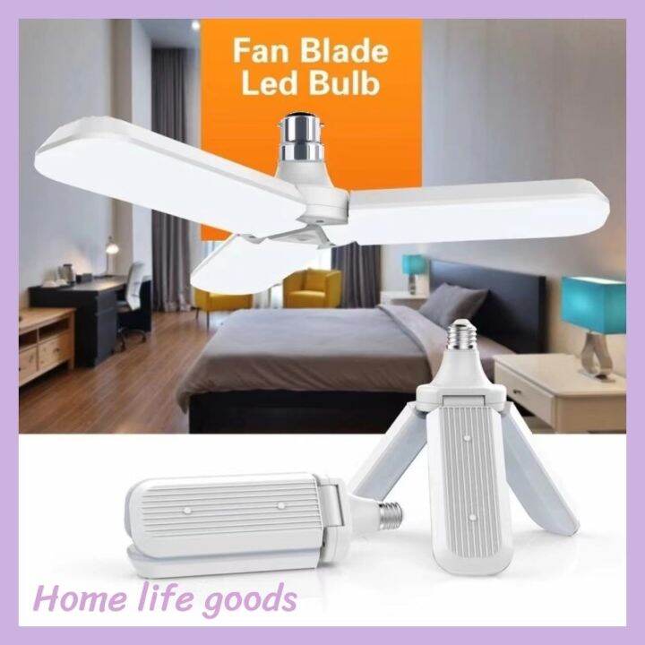 LED Trefoil lamp Ceiling Bulb Fan Blade Trefoil folding lamp 3 BLADE ...