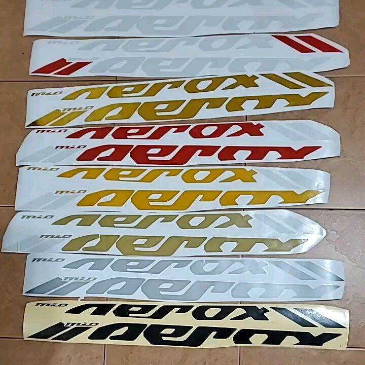 aerox version 2 side sticker 2pcs | Lazada PH