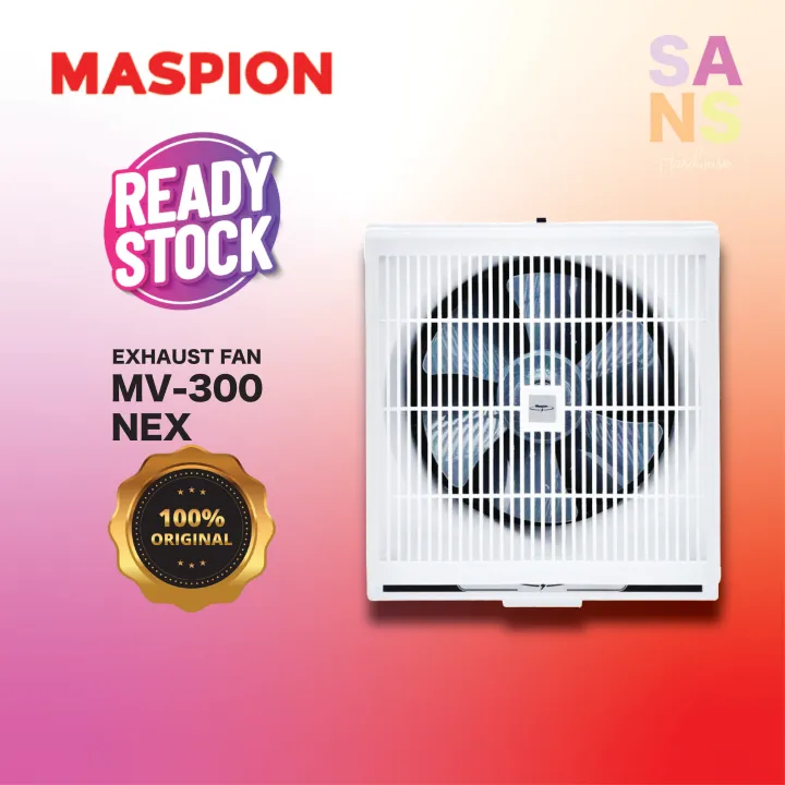 MASPION Exhaust Fan MV 300 NEX 12 inch Original | Lazada Indonesia