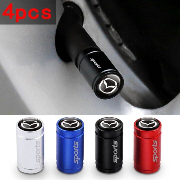Valve Stopper Cap For Mazda Car Wheel Tire Stopper 4 Pcs | Lazada