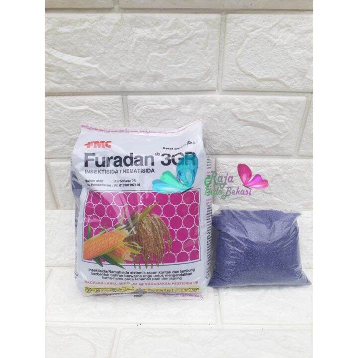 Furadan Repack 400 Gram Kemasan Repacking Furadan Obat Anti Hama 3GR Insektisida Uret Akar ...