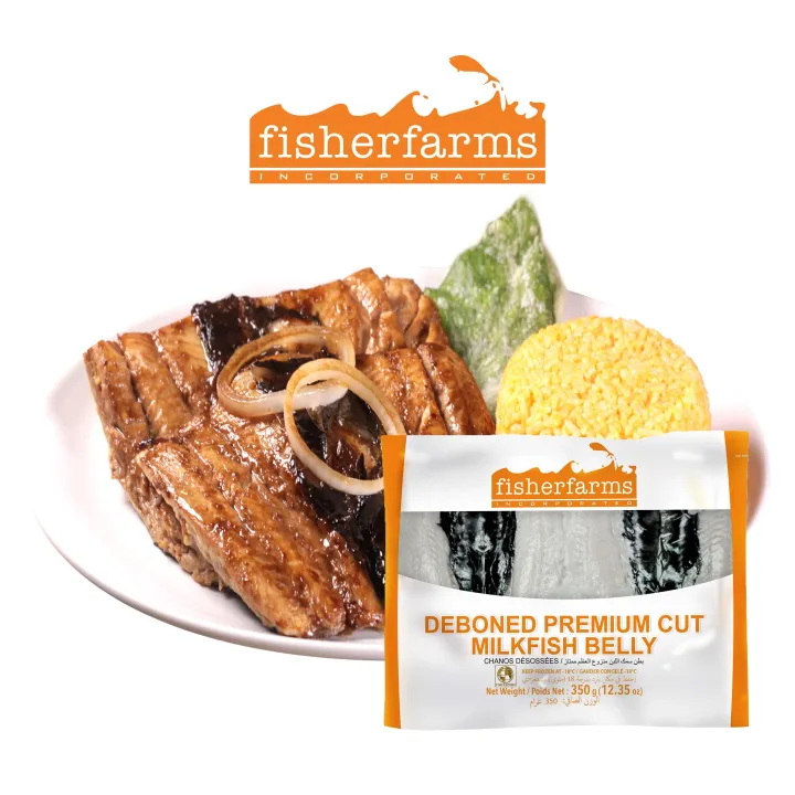 Fisherfarms Deboned Premium Cut Milkfish Belly 350g 2s | Lazada PH