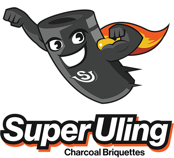 12-Packs Super Uling Charcoal Briquettes Cocoshell with FREE Easy Uling ...