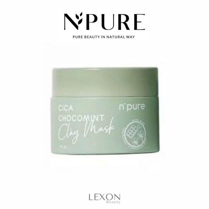 [Npure] Cica Chocomint Clay Mask | Lazada Indonesia