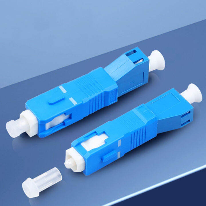 SC Male to LC Female Single Mode Fiber Optic Hybrid Optical Adaptor ...