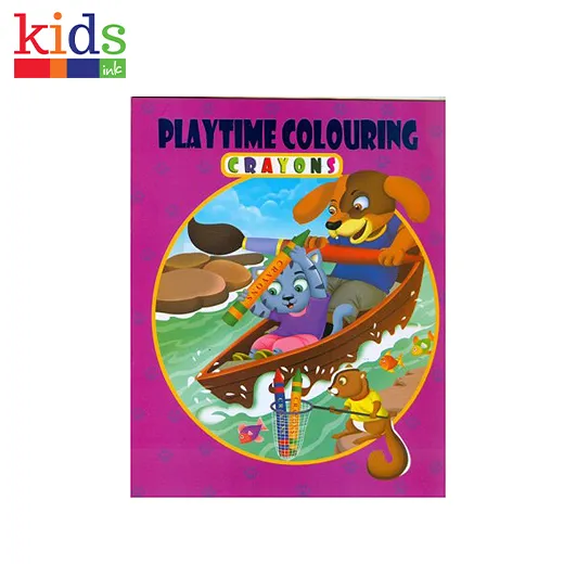 Playtime Coloring Crayons 4 Coloring Book for Kids - Kids Ink | Lazada PH