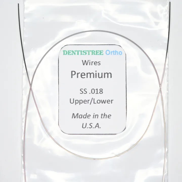 DENTISTREE Ortho Premium High-Tensile SS Round Wires Upper and Lower ...