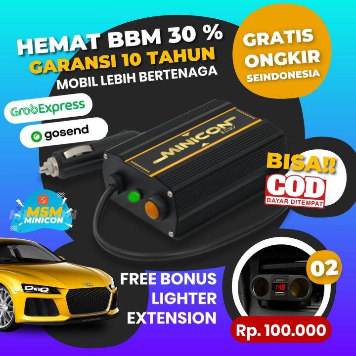MINICON VOLT STABILIZER AKI ACCU PENGHEMAT BAHAN BAKAR MOBIL DAIHATSU ...