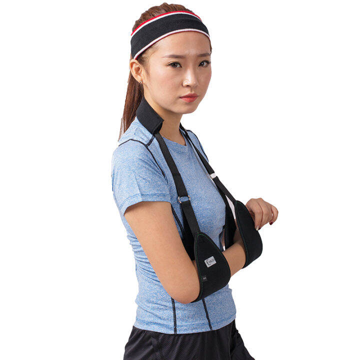 Triangle Dislocated Arm Sling Shoulder Immobilizer Rotator Cuff Wrist ...