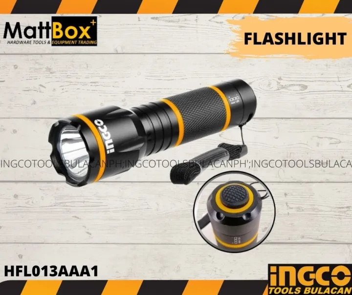 INGCO INDUSTRIAL FLASHLIGHT (HFL013AAA1) | Lazada PH