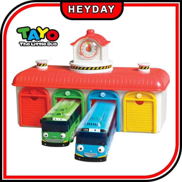 [TAYO] Little Bus TAYO Talking Central Garage Play/Korean/Children/Gift/Toy/Education/Animation ...