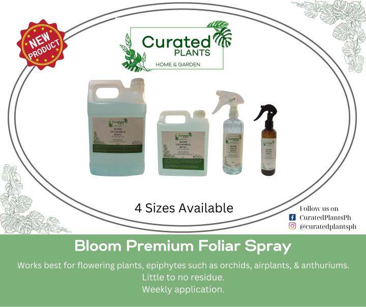 BLOOMING! Bloom Foliar Spray by Curated Plants. Best for Epiphytes ...
