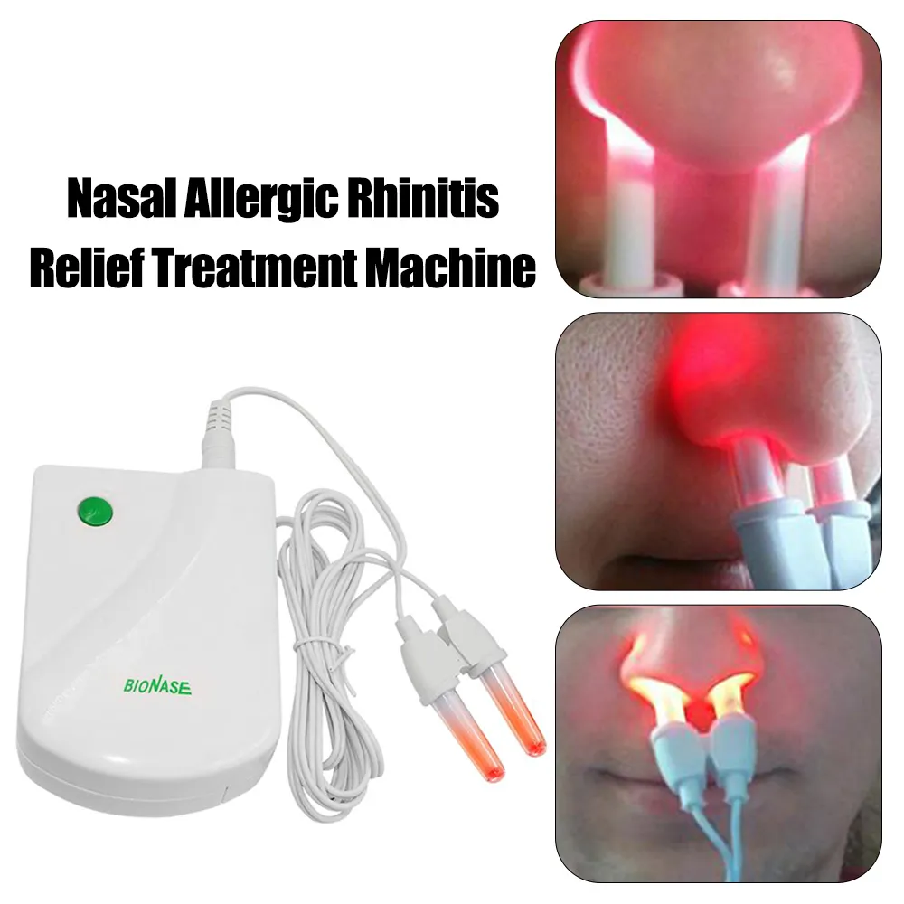 Nose Rhinitis Sinusitis Cure Therapy Massage Infrared Pulse Laser ...