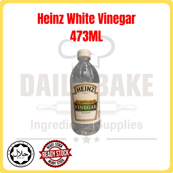 Heinz Distilled White Vinegar 16oz 473ML/Vinegar/Cuka/醋/Ingredients ...
