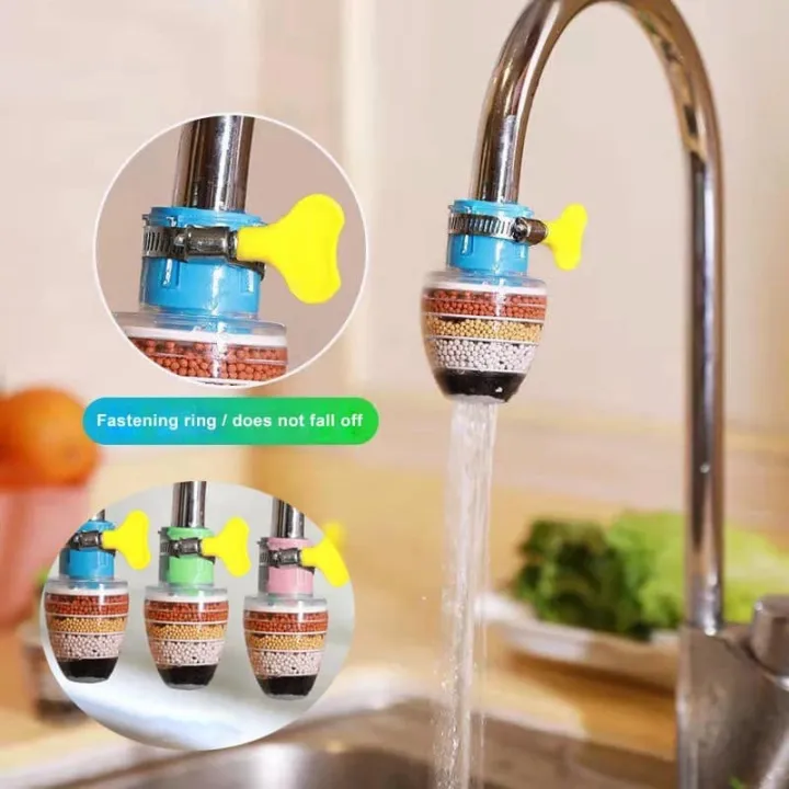 360 Degree Swivel Faucet Water Saving Kitchen Tap Head High Pressure ...
