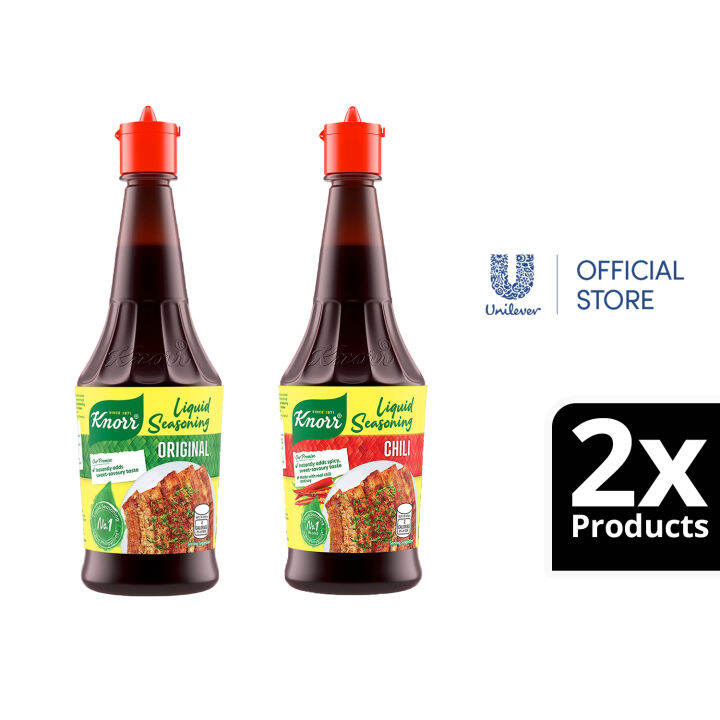 [BUNDLE OF 2] Knorr Liquid Seasoning Sampler Pack Original 250ML and ...