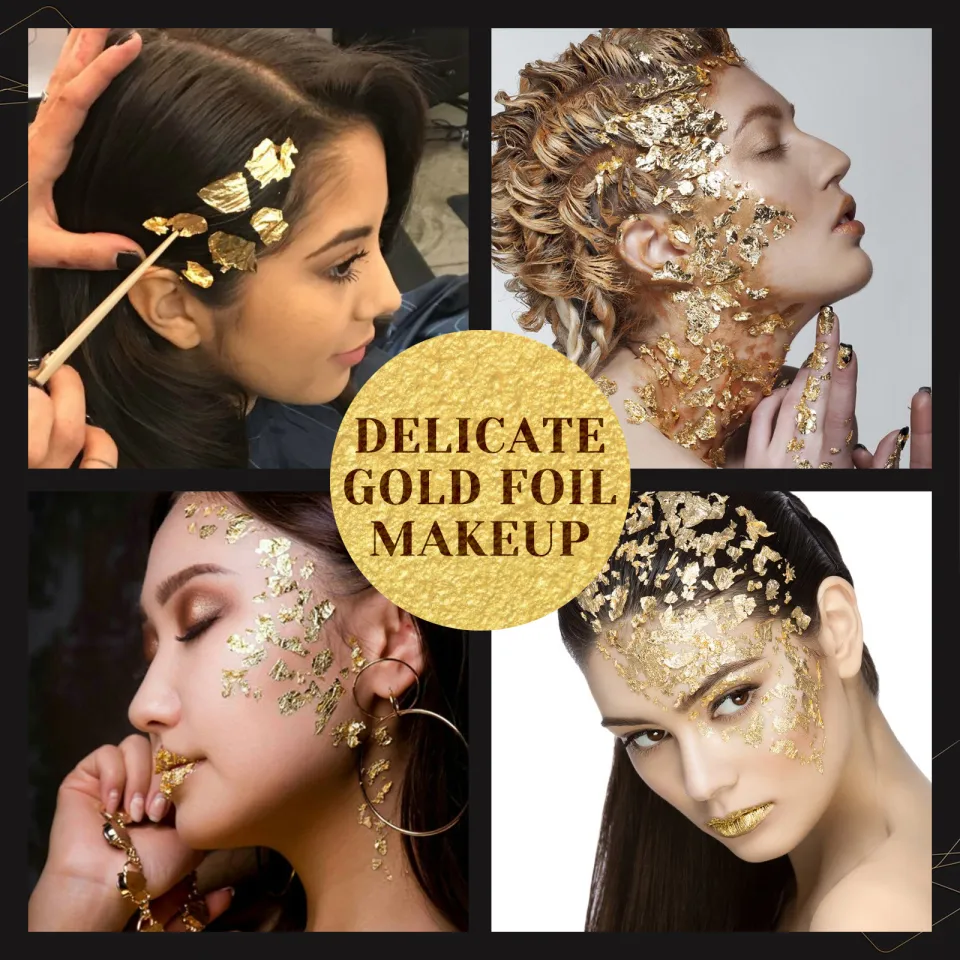 Rose Gold Foil Makeup Tutorial | Saubhaya Makeup