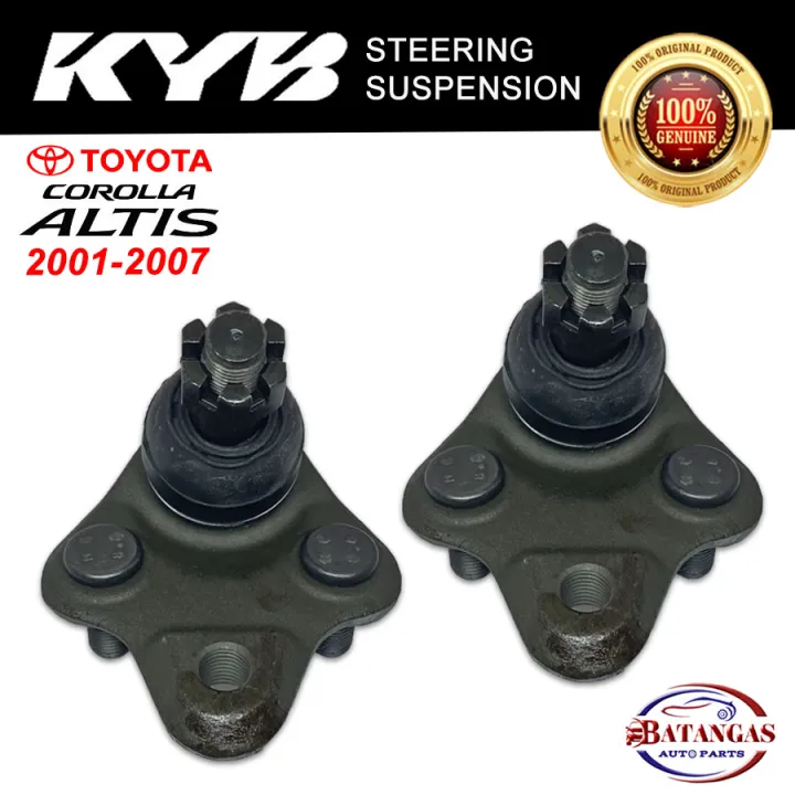 KYB LOWER BALL JOINT SET 2PCS Toyota Corolla Altis 2001-2007 KBJ1054 ...