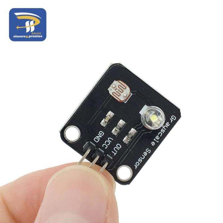 New 】 Kanerya Photosensitive Resistor Light Sensor Analog Grayscale Sensor Electronic Line