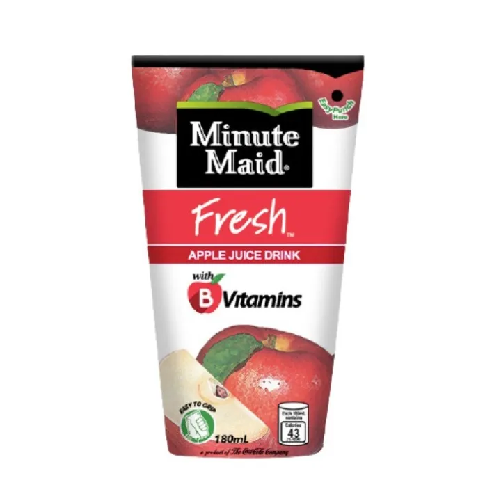 Minute Maid Fresh Apple 180L X 10 | Lazada PH