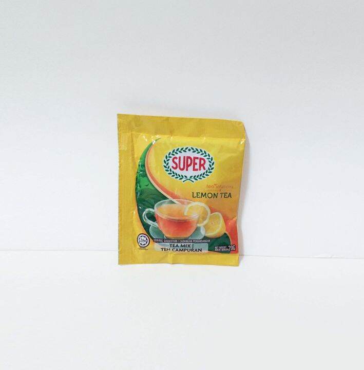 (1 Pack) Super Lemon Tea Powder Instant Drink Sachet | Tea Infusion ...