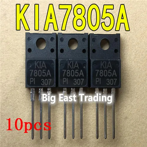 10Pcs KIA7805A 7805A TO-220F,รับประกันคุณภาพ | Lazada.co.th