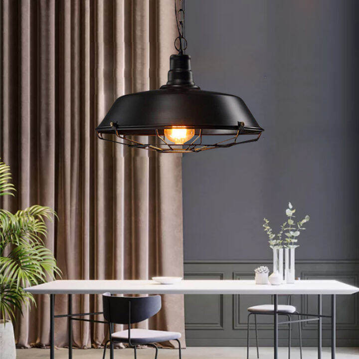โคมไฟเพดาน LOFT Ceiling Lights จี้ไฟ สไตล์โมเดิร์น เส้นผ่าศูนย์กลาง26CM ...