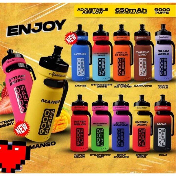 VAPER ENJOY DISPOSABLE POD 9000 PUFF | Lazada PH