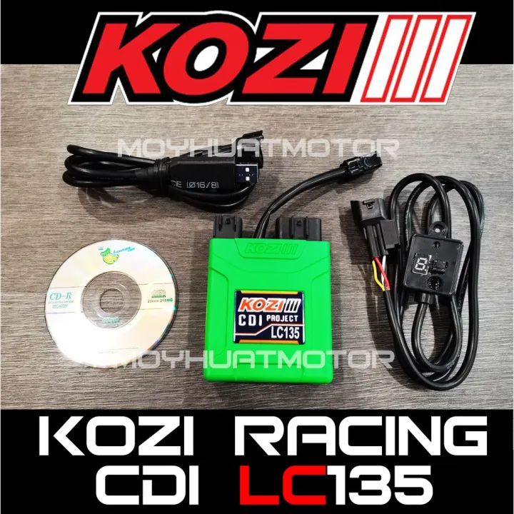 (SETTING LETOP) KOZI Racing CDI UNIT LC135 / YAMAHA LC135 CDI RACING KOZI ORIGINAL MAPPING DYNO ...