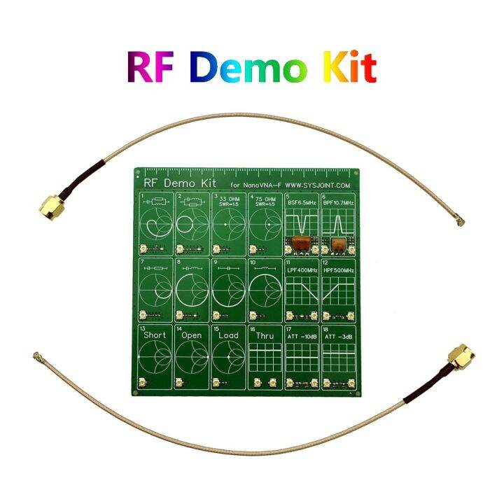 RF Demo Kit For Nanovna VNA RF Test Board Vector Network Test Filter ...
