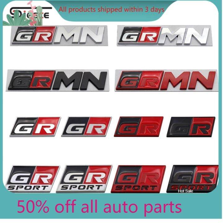 NEW Sieece GR SPORT GR GRMN Metal Logo Car Rear Trunk Emblem Sticker ...