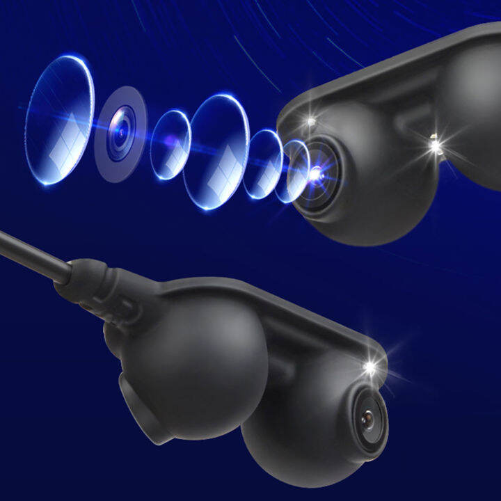 Blind Spot Camera Universal HD Night Vision Wide Angle Car Side View ...