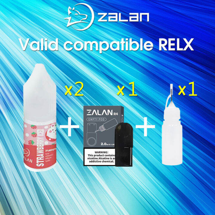 ZALAN vaperjuice set(Refillable) Zalan juice 10ml can be filled with ...