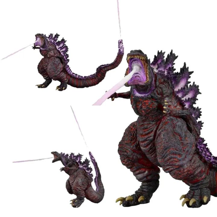 ขายร้อน NECA Godzilla รูปอะนิเมะ2016 SHF Shin Gojira King Of Monster ...