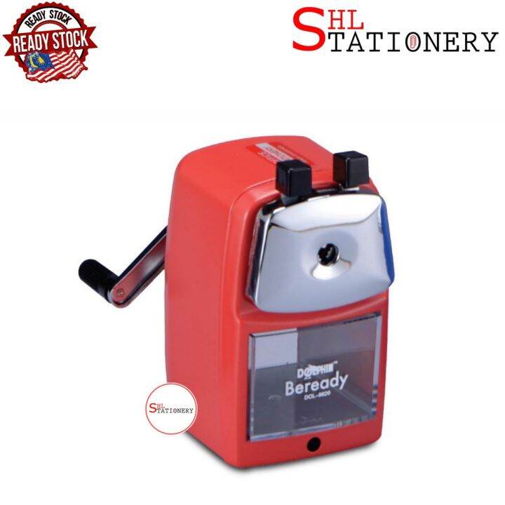 DOLPHIN Heavy Duty Metal Table / Desk Pencil Sharpener With Desk Clamp ...