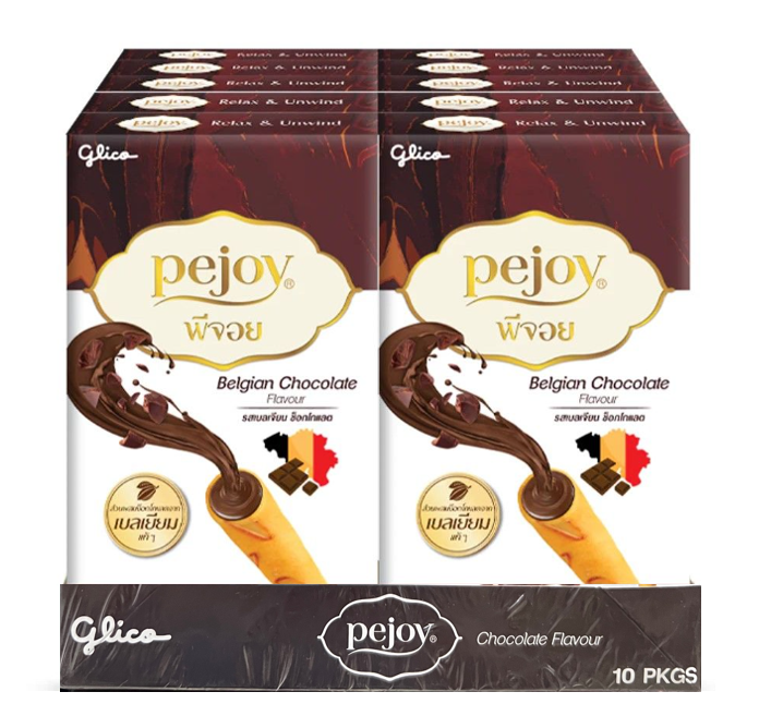 Pejoy Chocolate Flavour Biscuit Sticks 33g x 10s | Lazada PH
