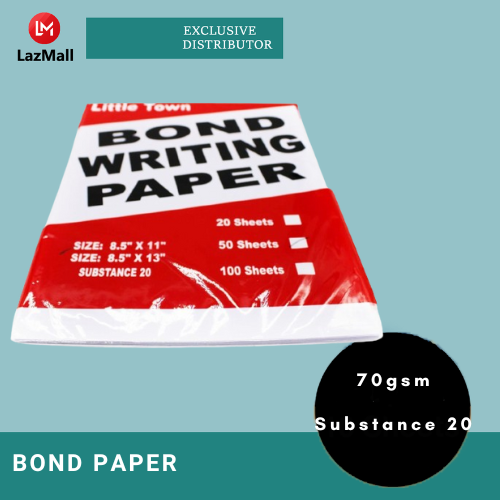 Bond Paper Bond Writing Paper 70gsm / Sub 20 | Lazada PH