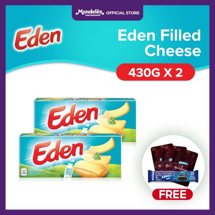 Eden Original 430g (Set of 2) with FREE OREO x Blackpink 119.6g and 3 ...