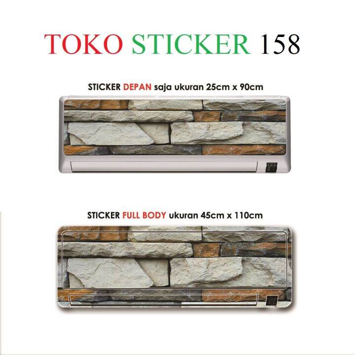 Sticker Motif Batu untuk AC | Lazada Indonesia