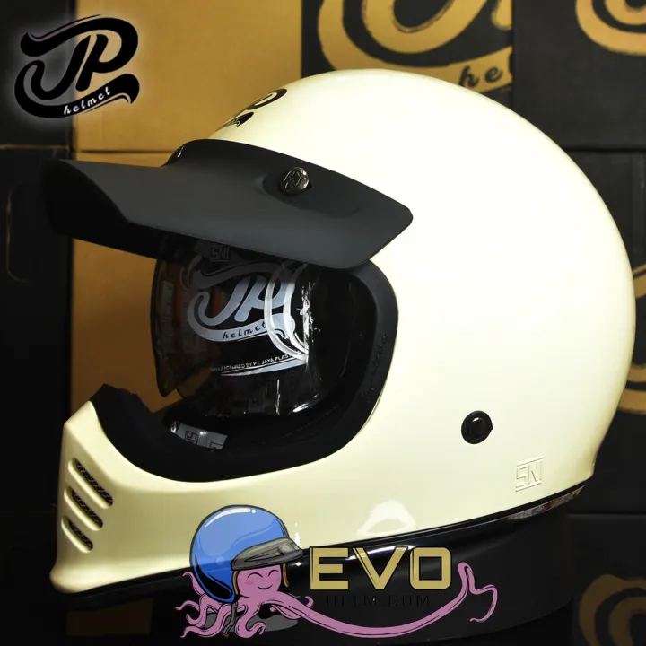 HELM JP SIGNATURE CREAM ORIGINAL HELM JP CAKIL JP SIGNATURE SOLID CREAM ...