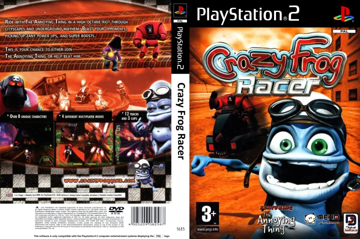 PS2 Crazy Frog Racer CD game Playstation 2 | Lazada