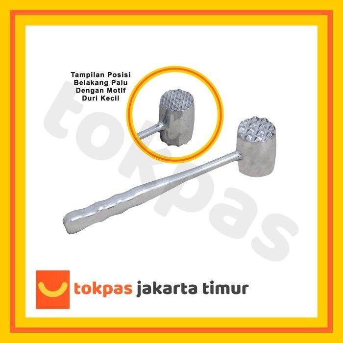 Pemukul Daging Besi Penumbuk Daging Model Palu Bentuk Segi Dan Bulat ...