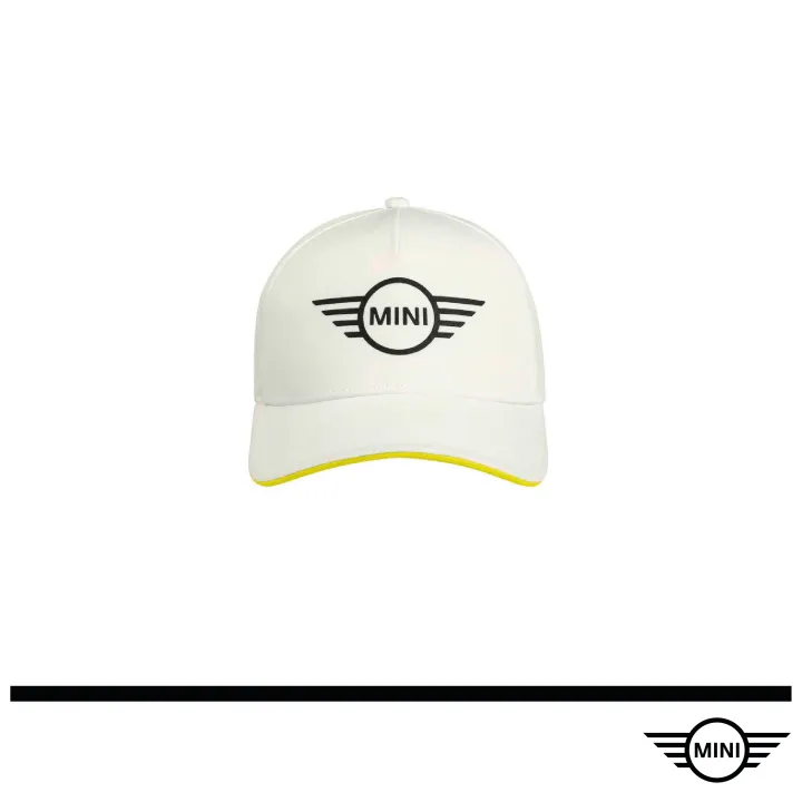 MINI Cap Wing Logo Edge, White | Lazada