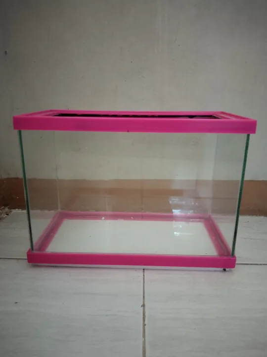 [PINK] 2.5 gallon fish tank empty aquarium 100 good quality | Lazada PH