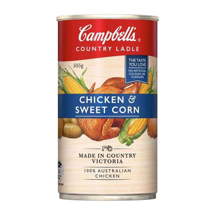 Campbell's Country Ladle Chicken & Sweet Corn 505g / Australia | Lazada PH