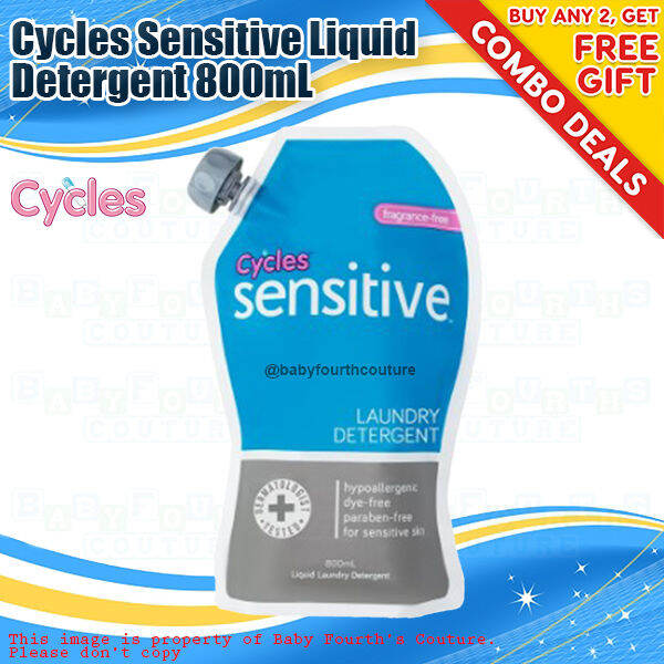 Baby Fourth Couture Cycles Sensitive Liquid Detergent 800mL | Lazada PH