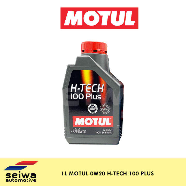 Motul 0W20 H-Tech100 Plus Fully Synthetic Motor Oil - 1 Liter | Lazada PH